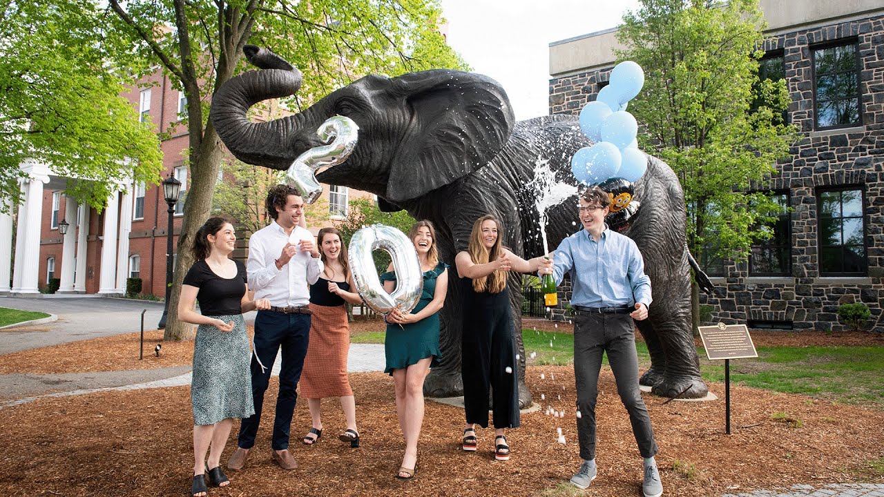 Tufts Class of 2020: Four Years in Photos - YouTube