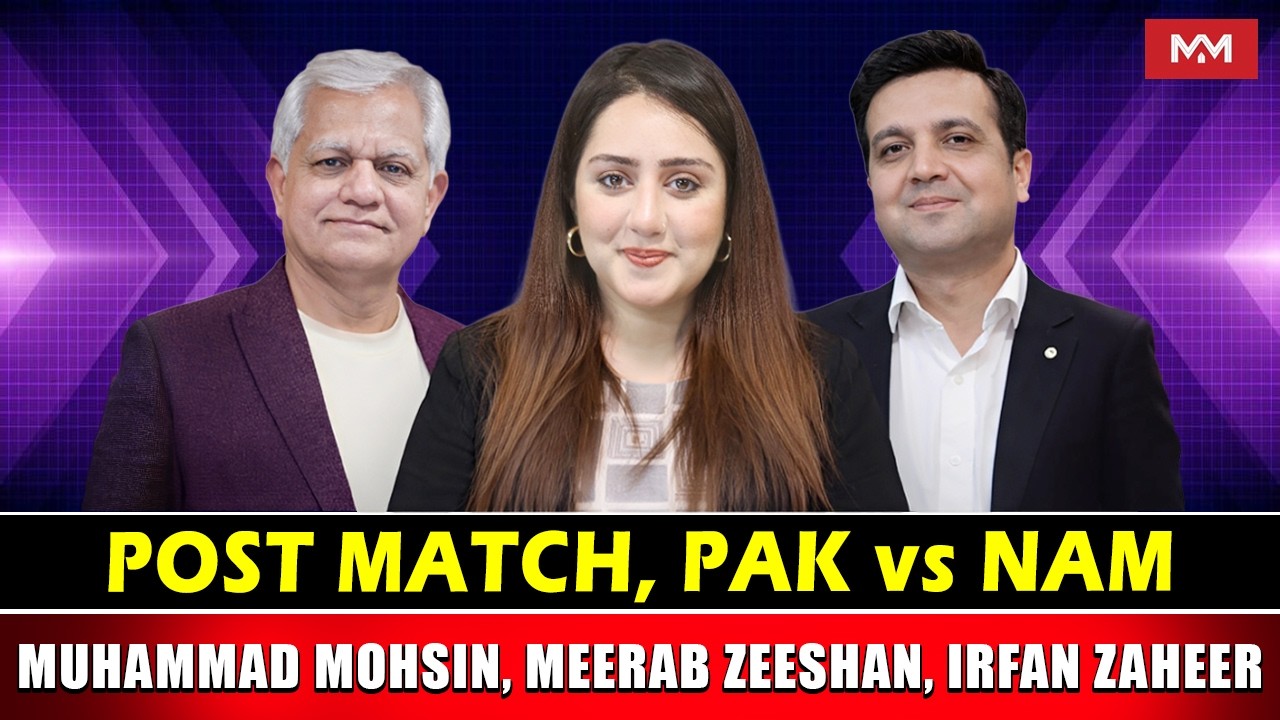 POST MATCH PAK-NAM , MUHAMMAD MOHSIN , IRFAN ZAHEER , MEERAB ZEESHAN ...