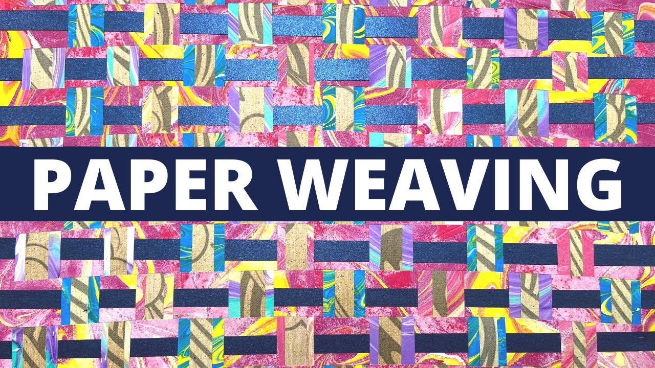 Paper Weaving Step by Step DEMO - YouTube