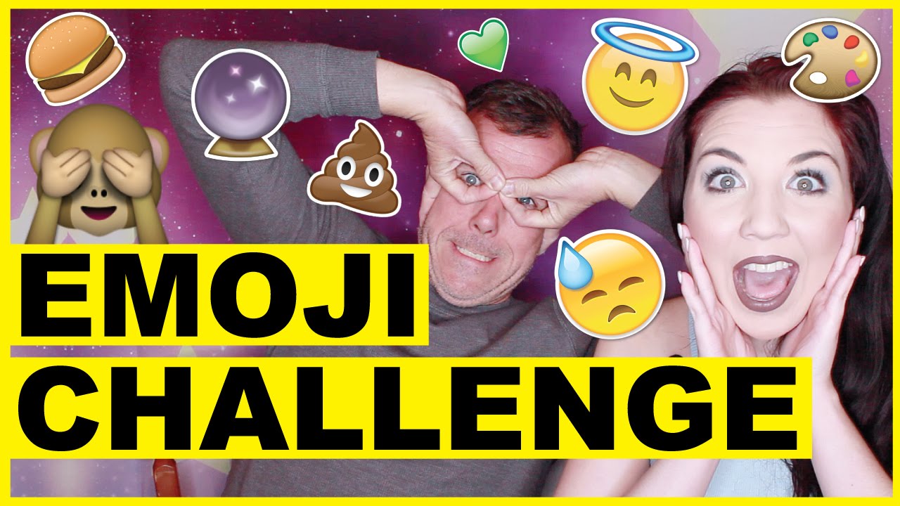 The Emoji Face Challenge With My Dad - YouTube