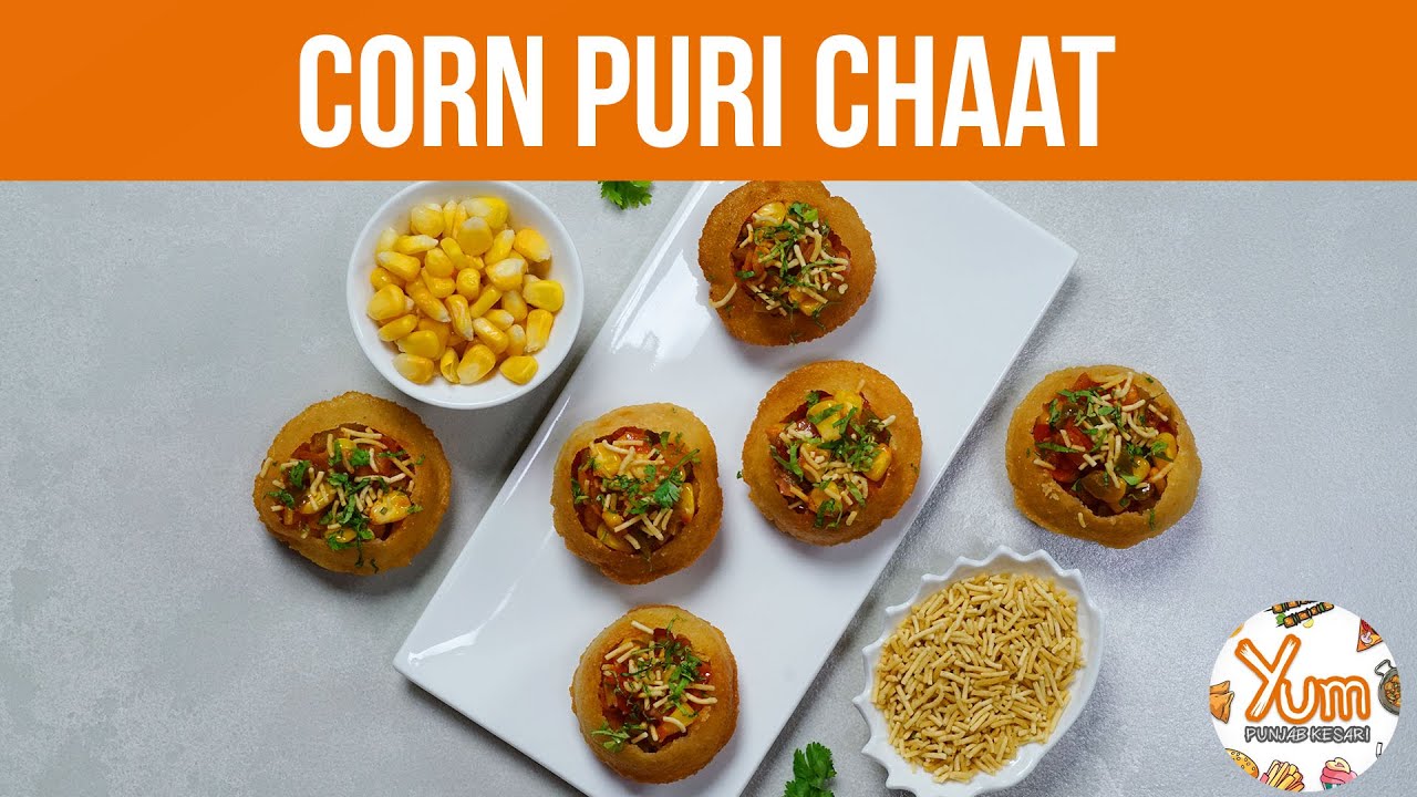 Scrumptious Corn Puri Chaat Recipe: A Flavorful Delight! - YouTube