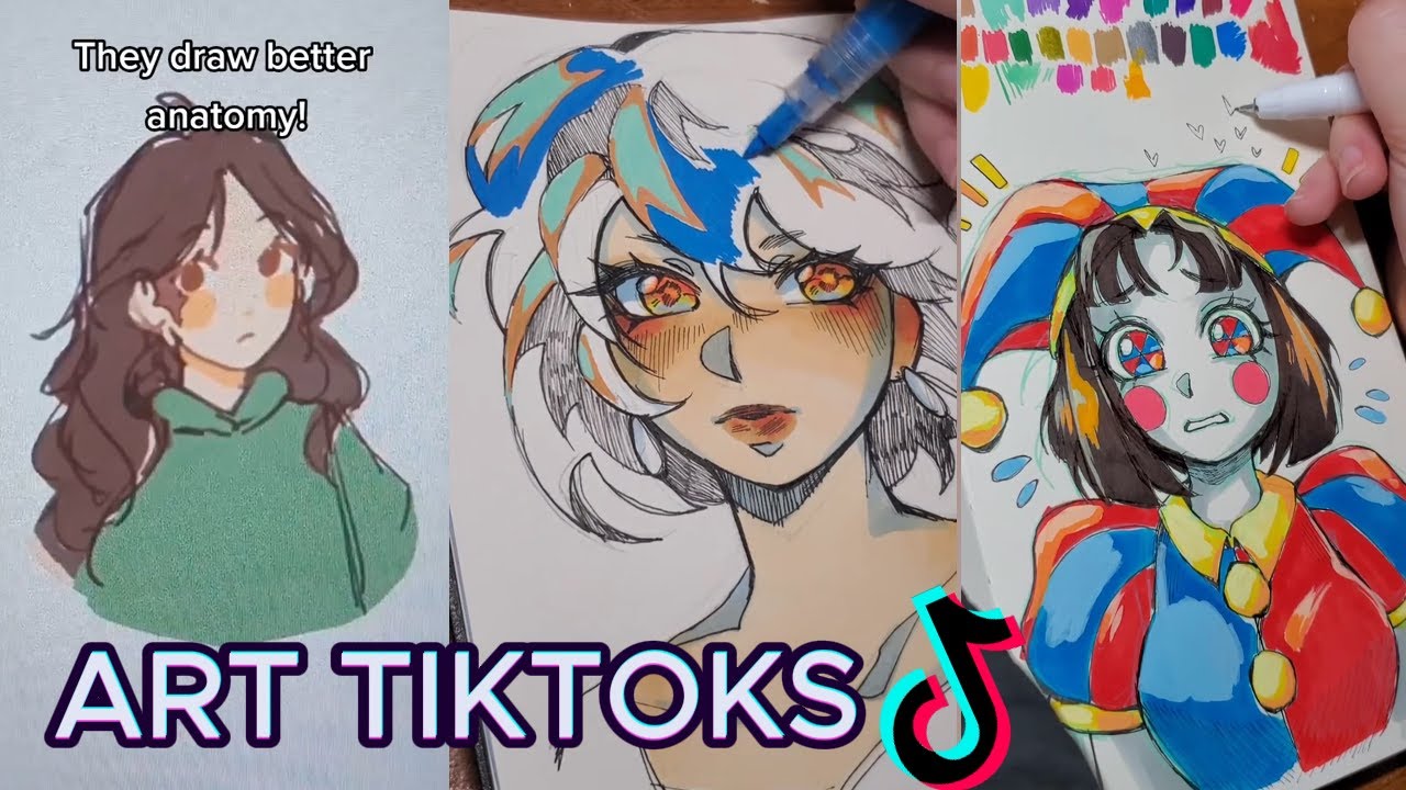 Art Tiktoks I saved 😊 #14 - YouTube
