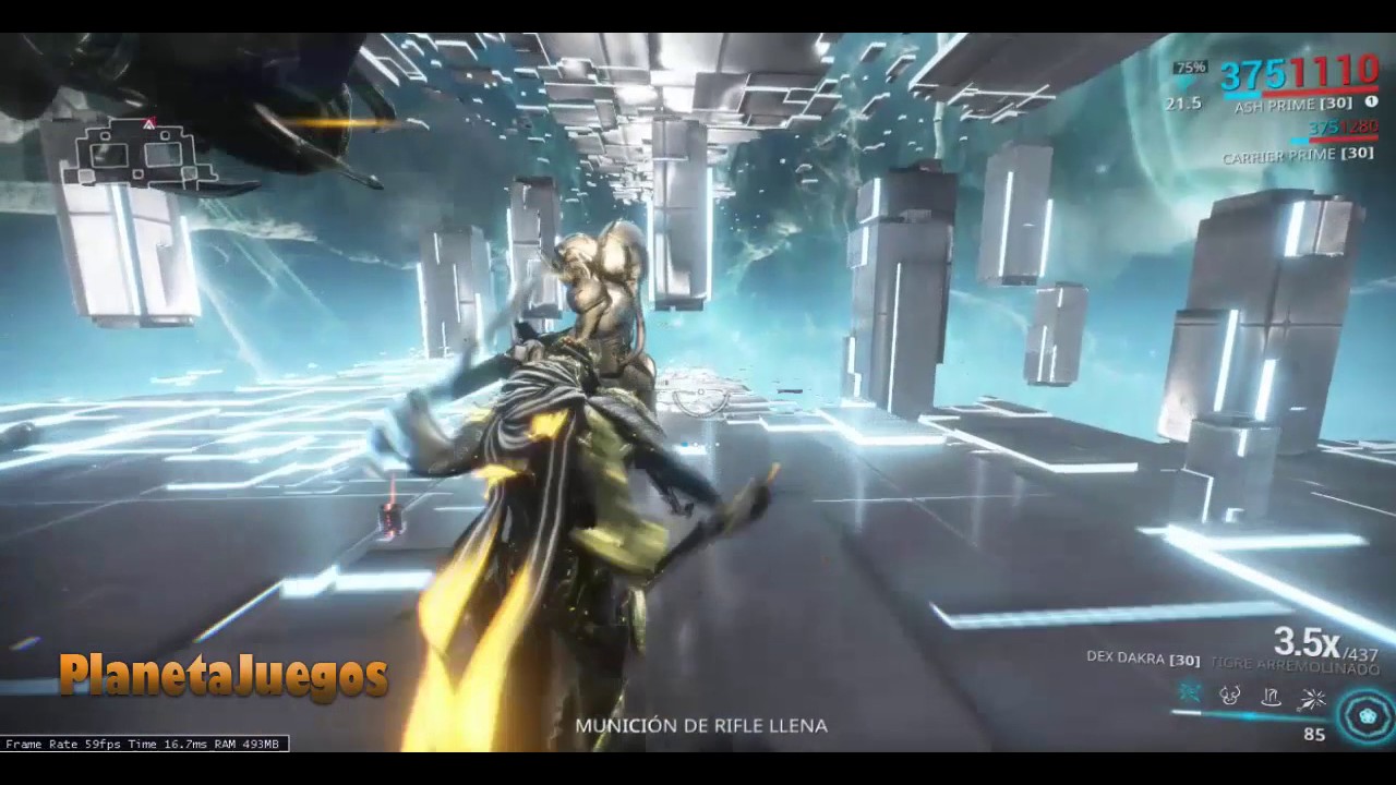 Warframe | Ash Prime + Dex Dakra Build| Destruyendo todo lo que se ...