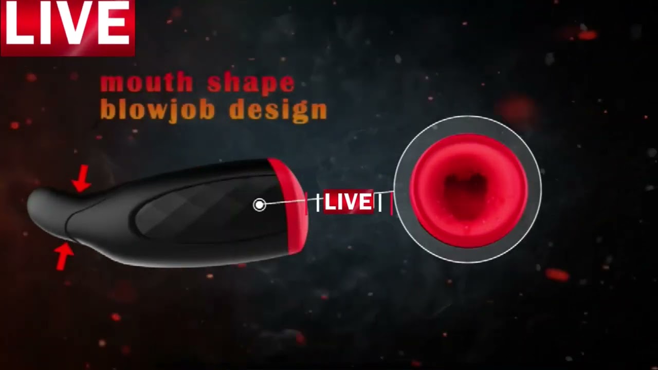 Automatic Sucking Men Blowjob Machine with 5 Suctions & 6 Vibrations ...