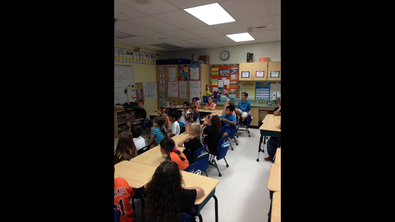 Steve Clevenger Visits His Elementary School In Linthicum - YouTube