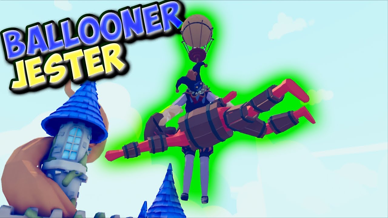 Ballooner Jester vs Every Faction + Bonus - TABS MODS Wild West Faction ...