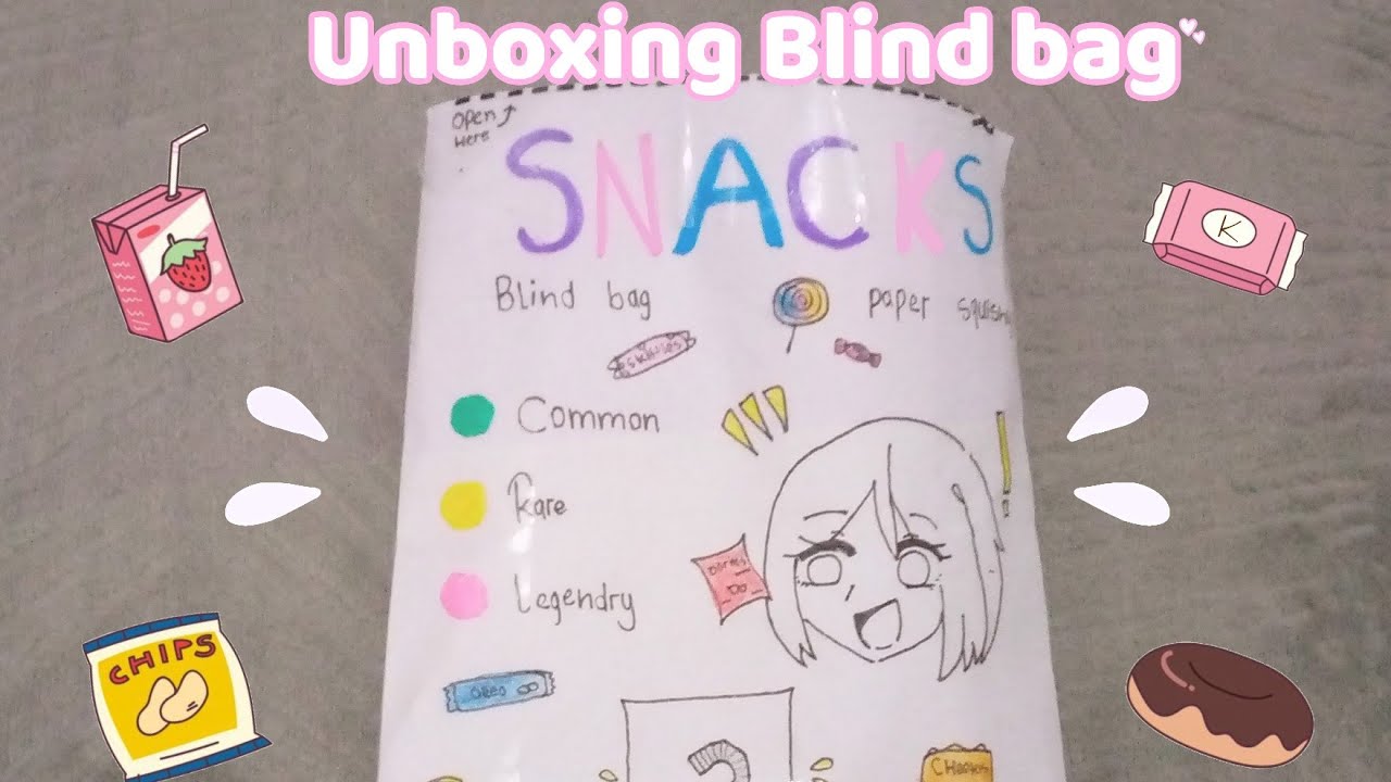 Unboxing Blind Bag, Paper Squishy 🍬🍭 - YouTube