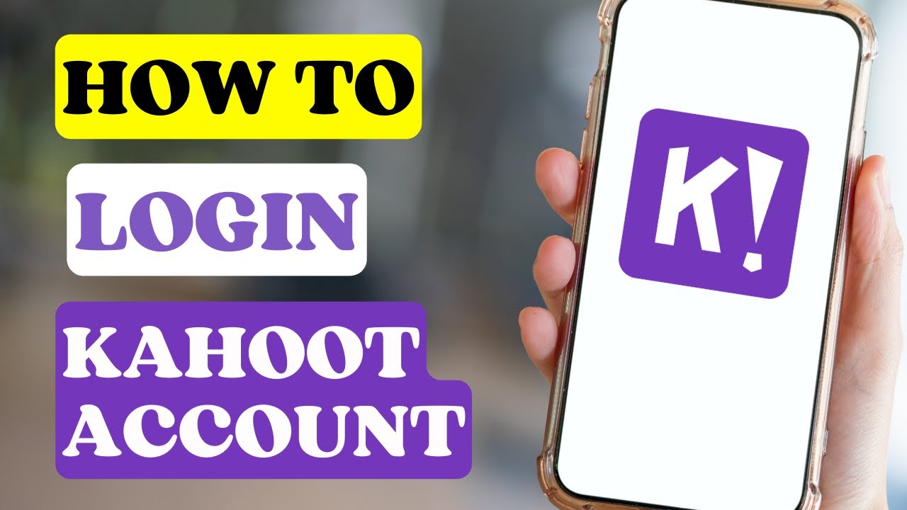 How to Login to Kahoot Account | Sign in Kahoot Account - YouTube