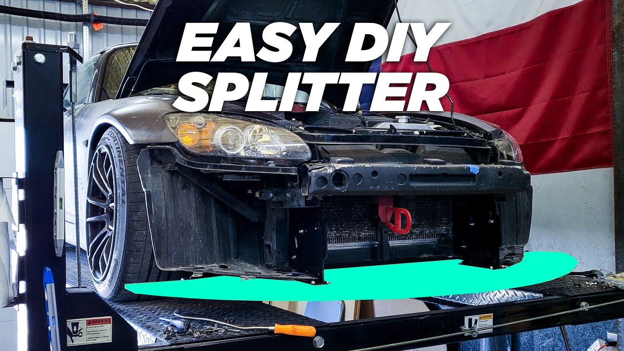 Easy DIY splitter made from plywood - YouTube