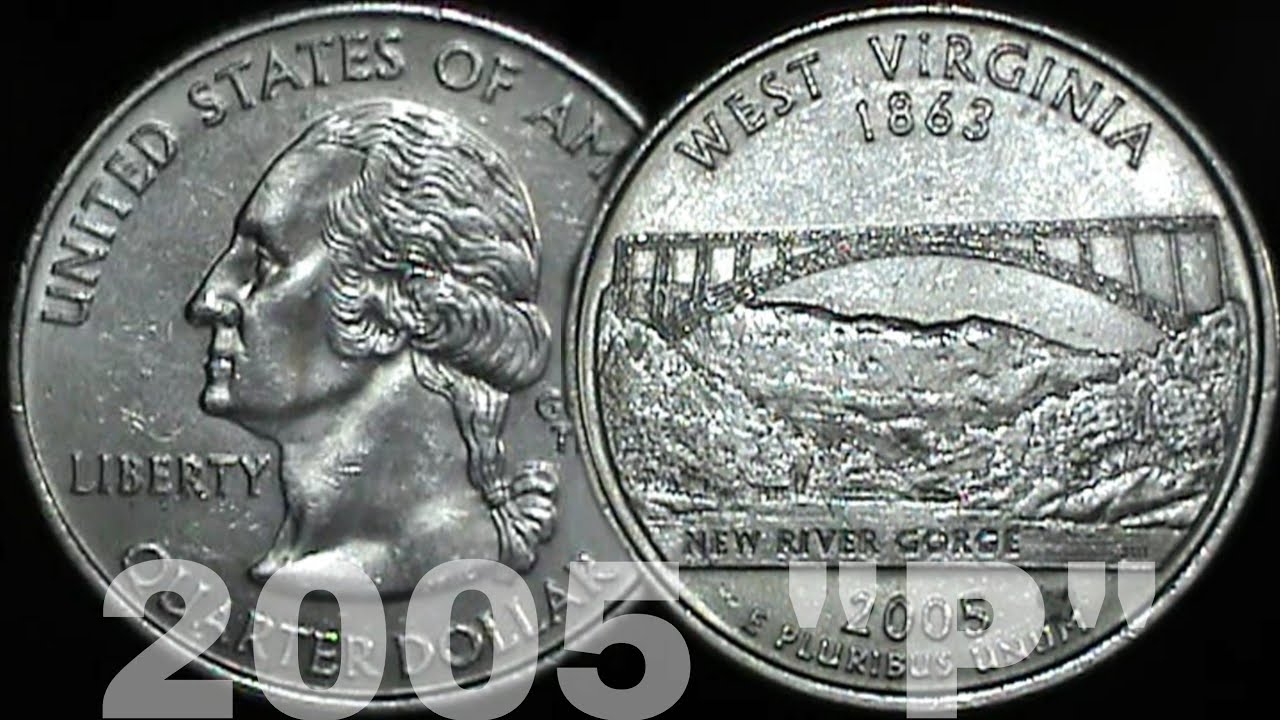 USA quarter dollar 2005 Mintmark "P" - Philadelphia - West Virginia ...