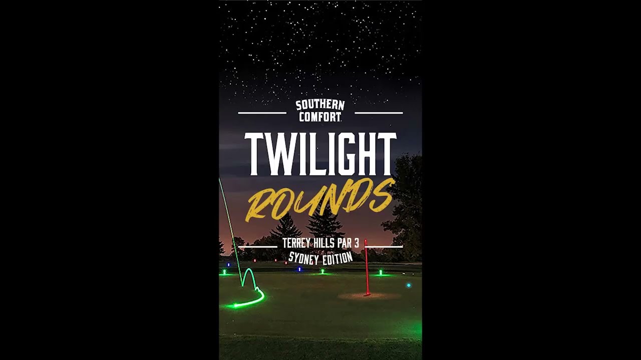 Southern Comfort Twilight Rounds - Glow Golf Party - YouTube