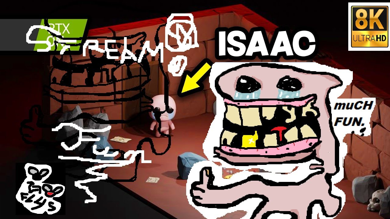 Awesome Isaac Basement moments in the Third Isaac Save File [14] - YouTube