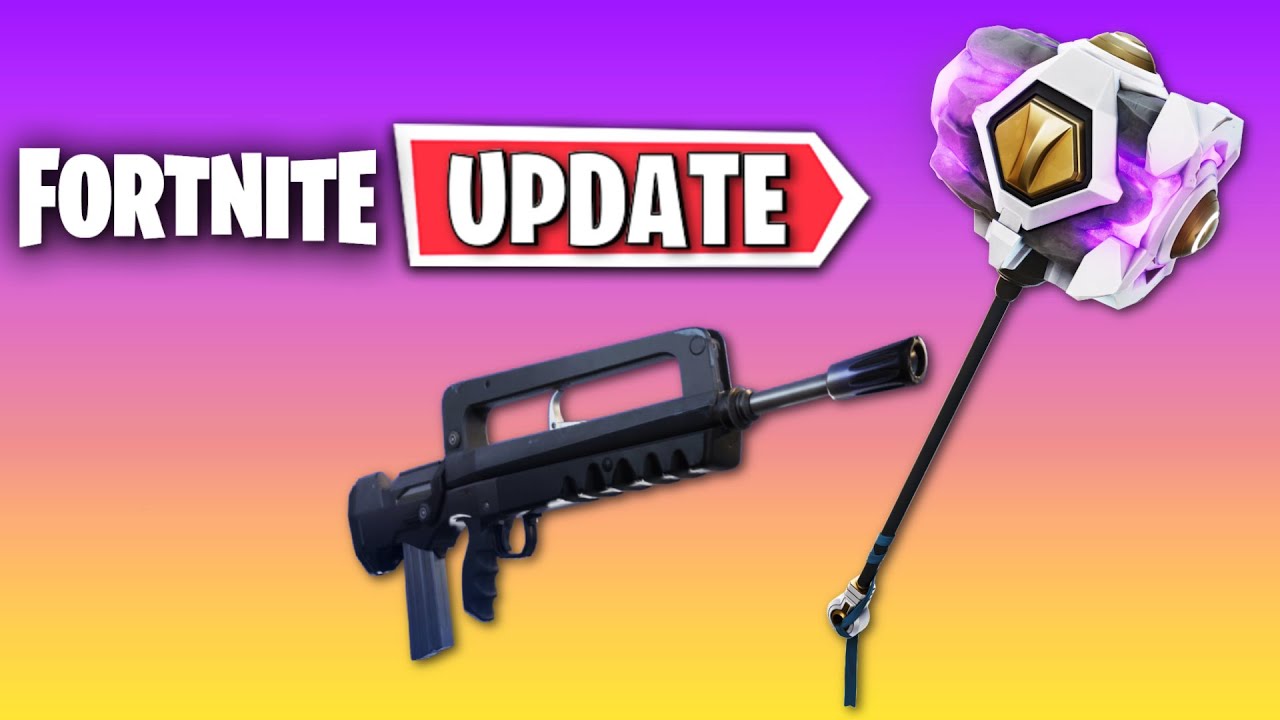 The Return of the Shockwave Hammer & Burst AR! (Fortnite New Update ...