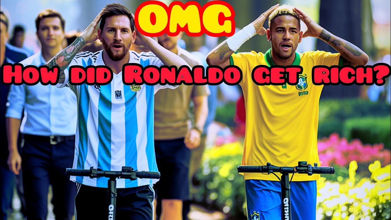 😨 Poor Ronaldo Was Mocked By Messi Neymar For Not Having Good Scootie # ...