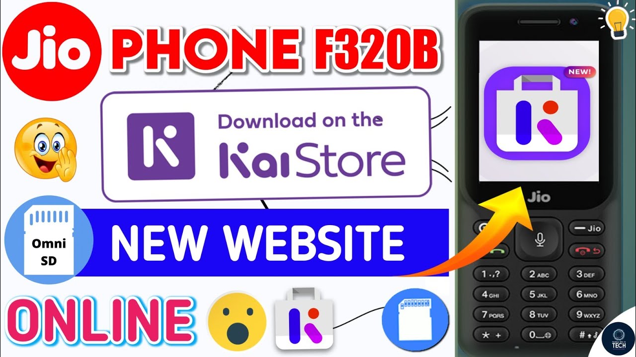 Jio Phone Kaios Store And Omnisd Website 🤩 - YouTube