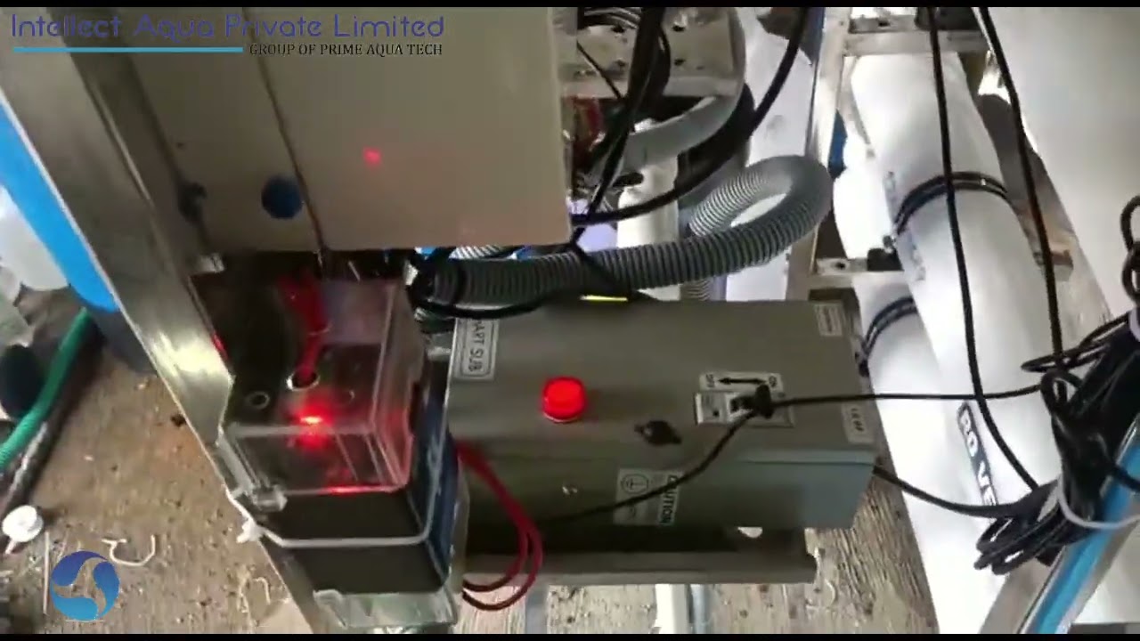 RO 750 LPH with GPRS without manpower automatically operating the RO ...