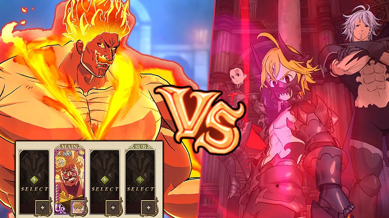 ESCANOR ULTIMATE SOLANDO MELIODAS, ESTAROSSA E ZELDRIS FINAL BOSS! The ...