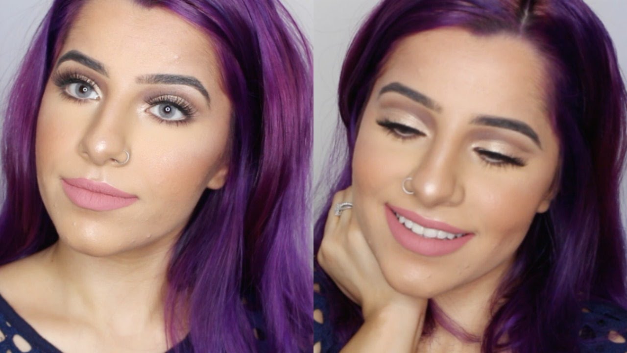 Reverse Cut Crease Makeup Tutorial | Glaaamz - YouTube