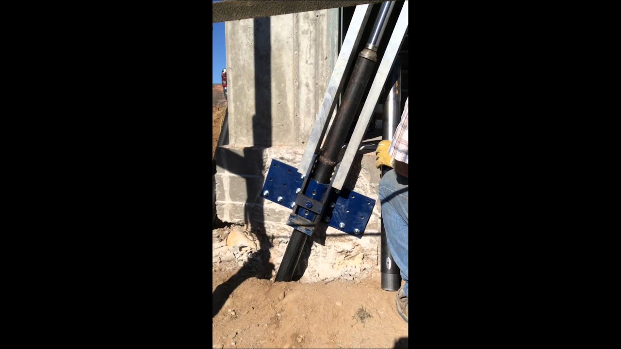 MAGNUM Push Pier Install - YouTube