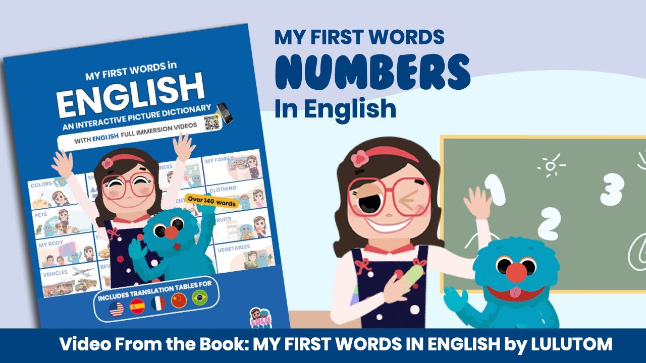 NUMBERS. My First words in English. Numbers in English. English Full ...