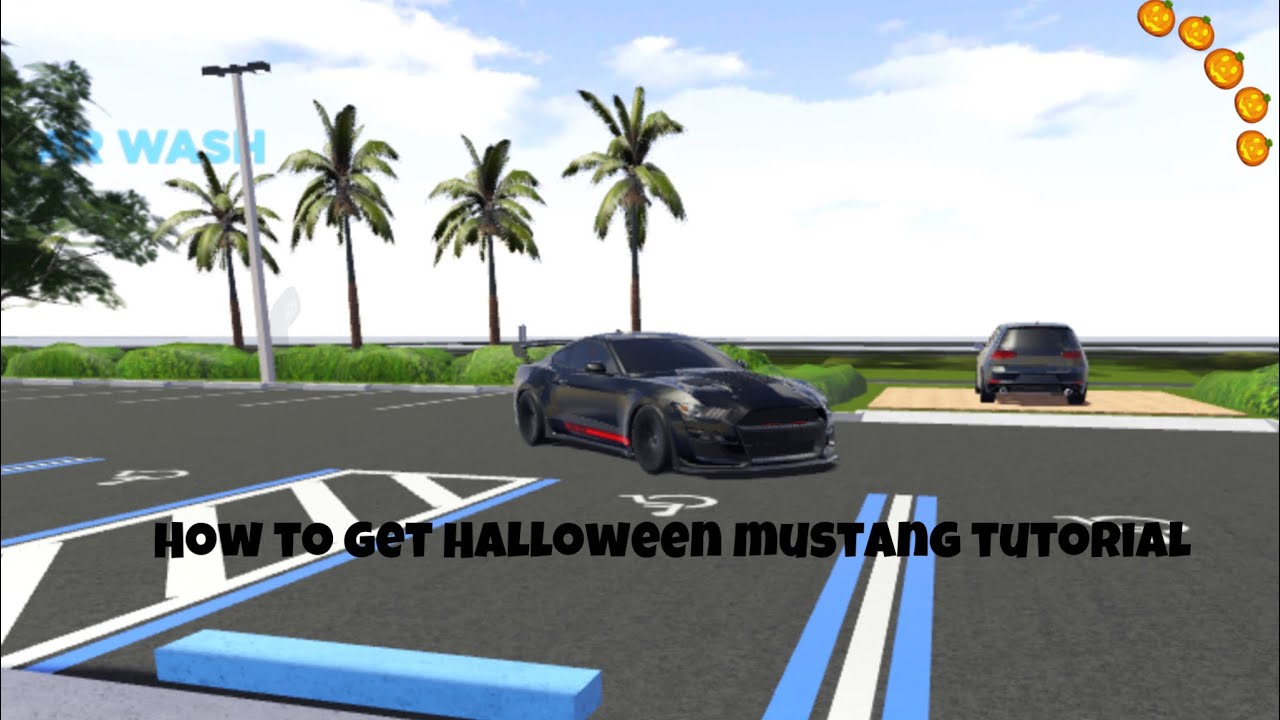 How to get Halloween mustang tutorial! - YouTube