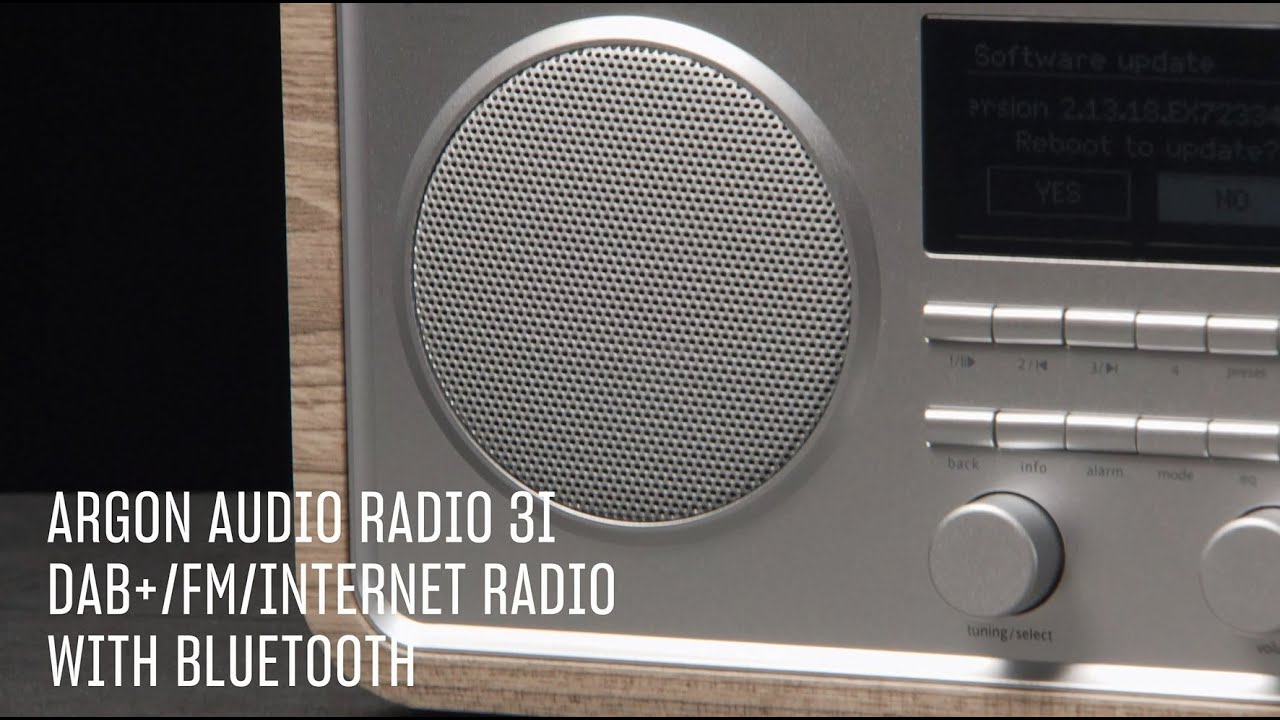 Argon Audio RADIO 3i DAB+/FM/Internet Radio with Bluetooth - Unboxing ...
