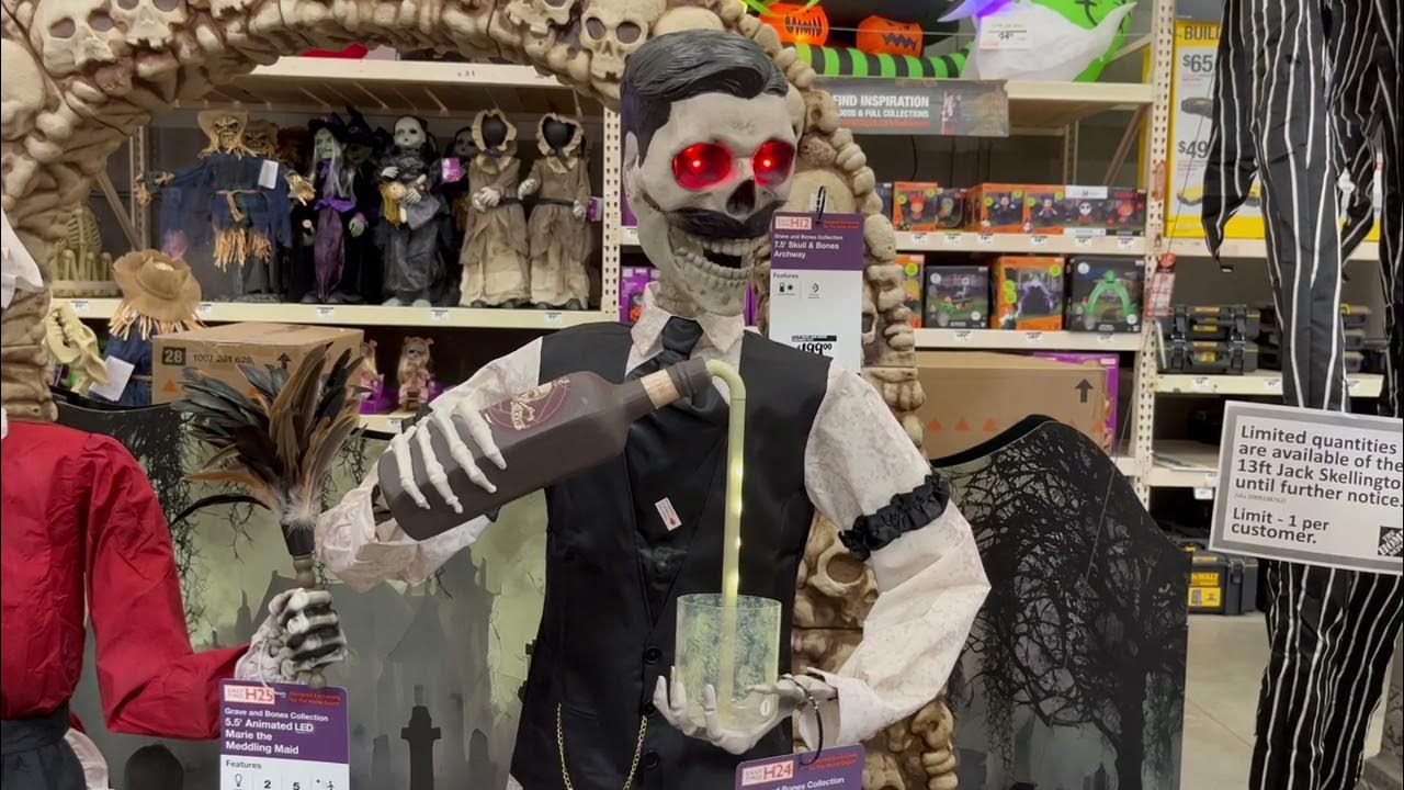 Home Depot Halloween 2023: Dean the Deathologist - YouTube