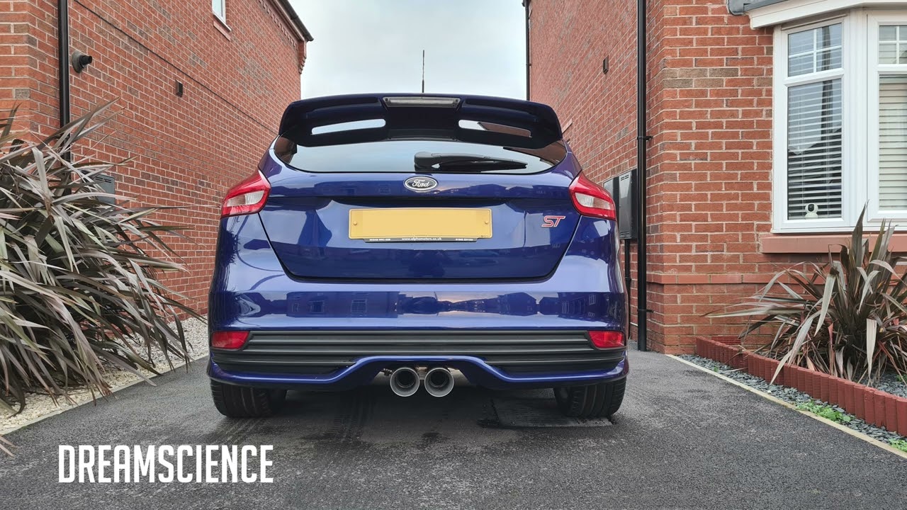 Ford Focus ST250 Dreamscience cat back exhaust system - YouTube