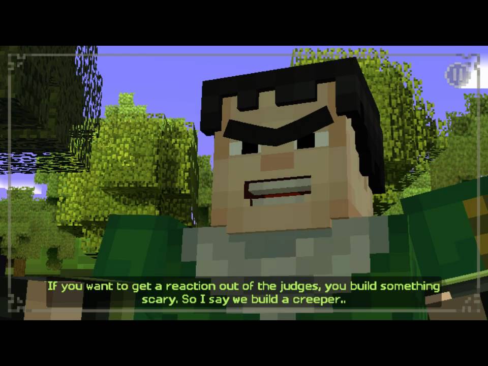 Minecraft Story Mode Part 1-REUBEN POWERS!!! - YouTube