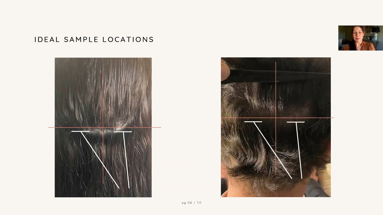 HTMA How to Take an Accurate Hair Sample - YouTube