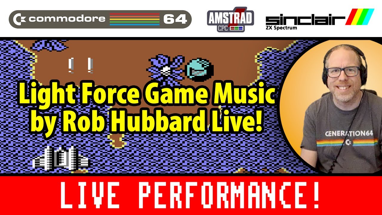 Rob Hubbard's Lightforce played by ear! - YouTube