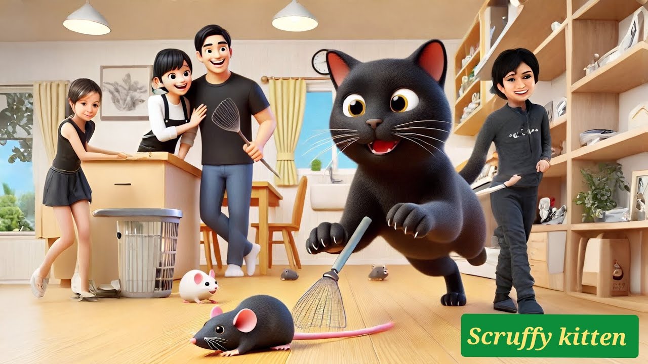 Child English Story scruffy kitten-new useful stories for kids about ...