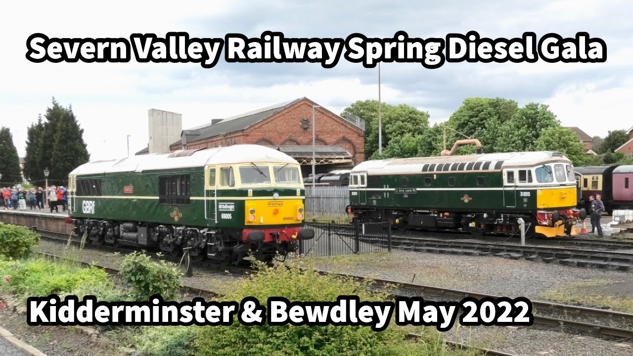 Severn Valley Railway Spring DIESEL GALA - Huge mix of Heritage ...