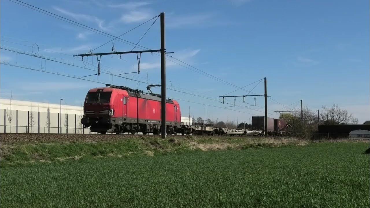 DB Cargo / Schenker | Br 193 | Siemens Vectron | L53 | Dendermonde | Mix Containerwagens Sgns ...