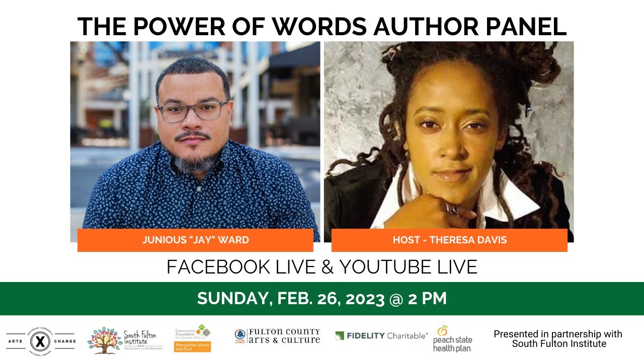 The Power of Words Author Panel featuring Junious "Jay" Ward - YouTube