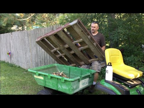 Moving the Wood Yard AND some Exciting NEWS! - YouTube