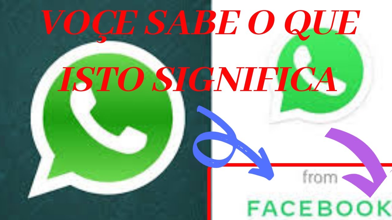 WHATSAPP FROM FACEBOOK | O QUE SIGNIFICA ISTO - YouTube