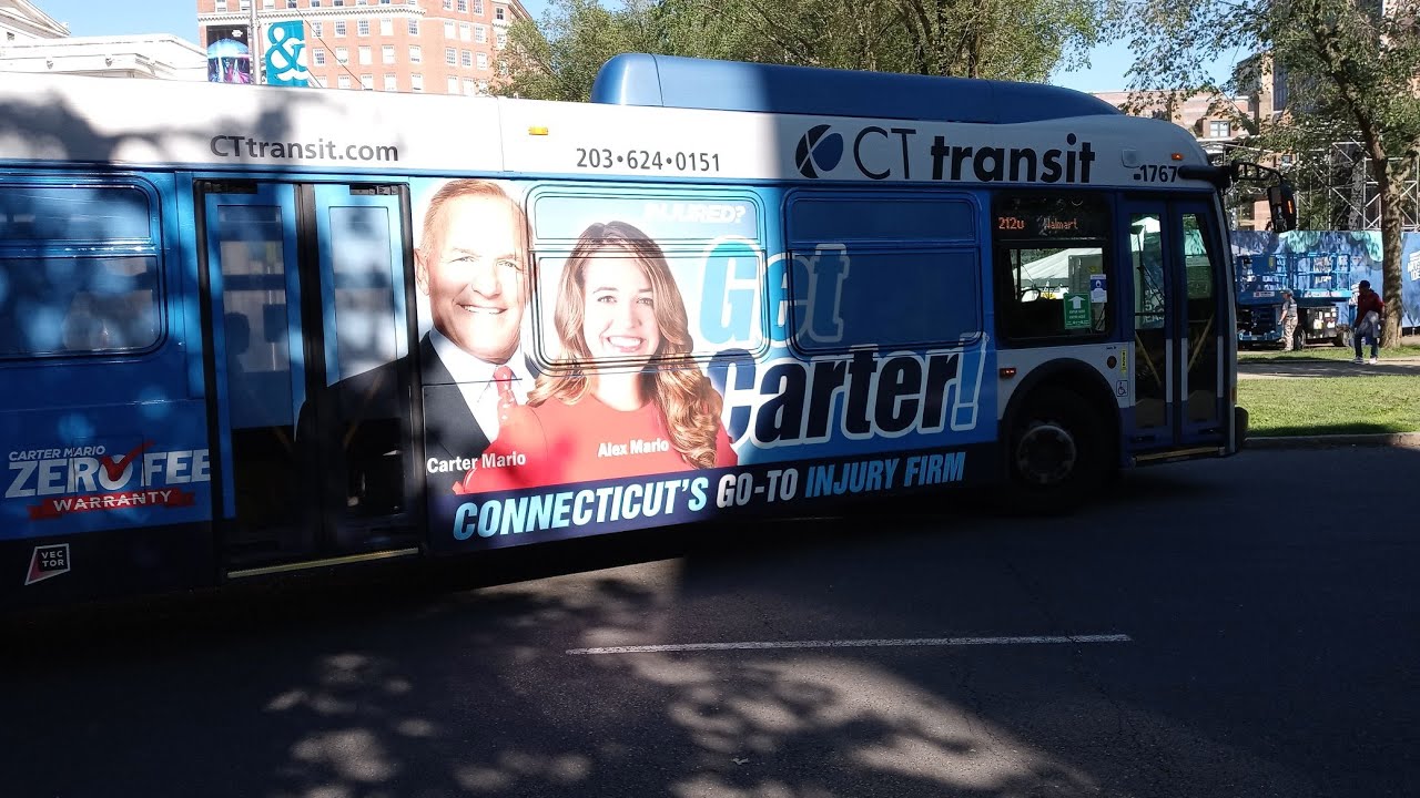 [Onboard] CTTransit 2017 New Flyer XD40 #1767 on the 238 (Part 1) - YouTube