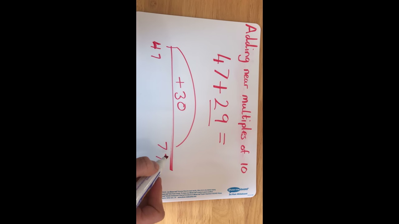 Adding Near Multiples Of 10 YouTube Adding Near Multiples Of 10 YouTube