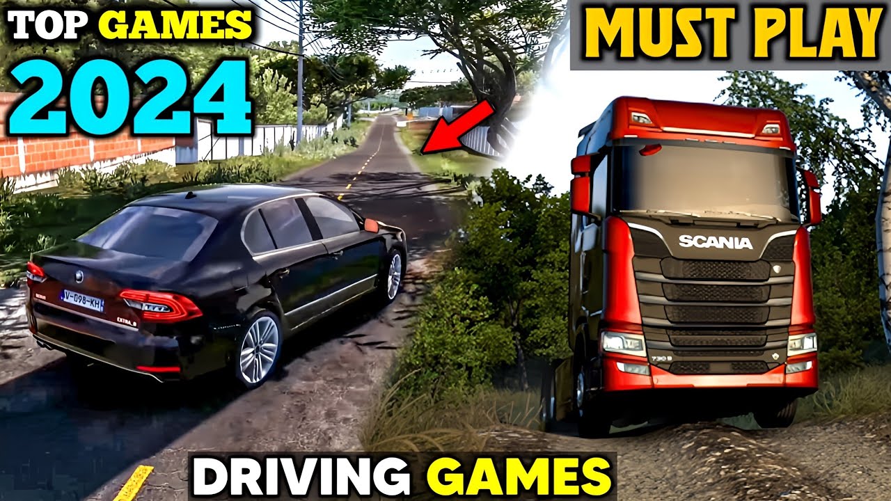 Must Play Mobile Driving Games 2024 - Bus Simulator, Truck Driving ...