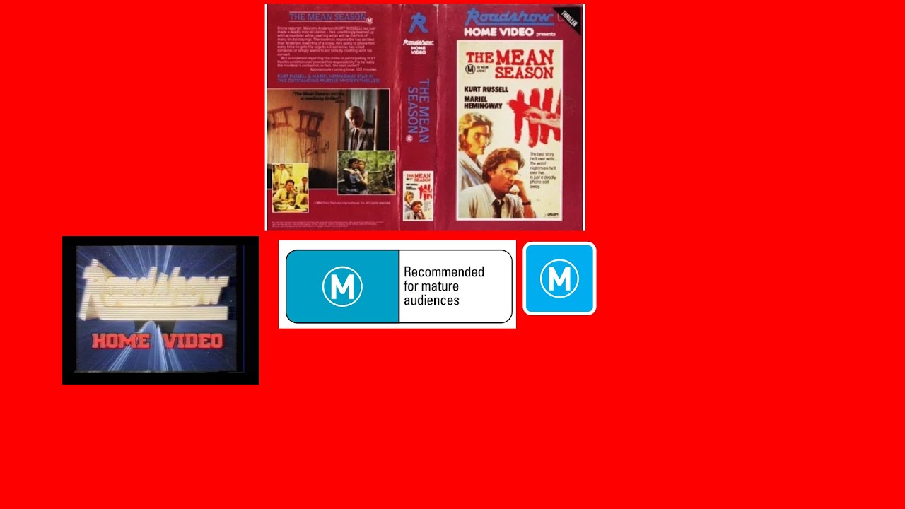 Opening and Closing to The Mean Season 1985 VHS roadshow home video ...