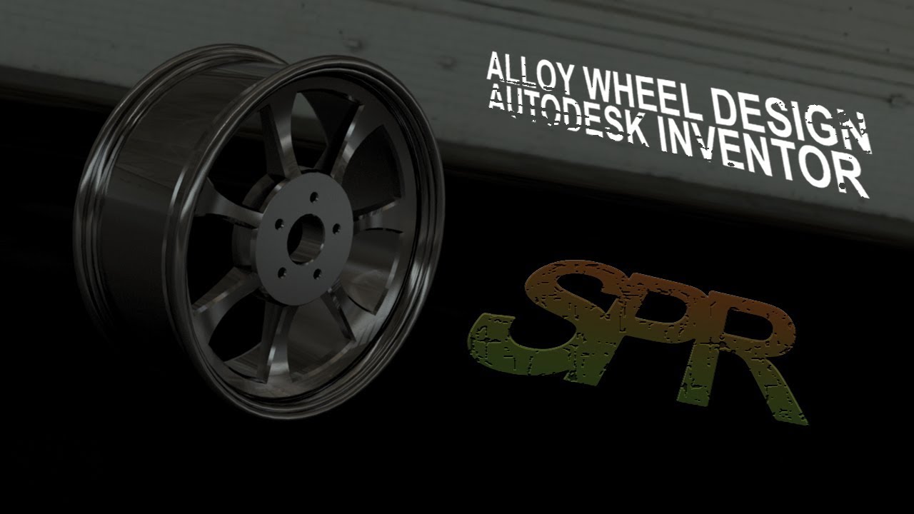 ALLOY WHEEL DESIGN USING AUTODESK INVENTOR - YouTube