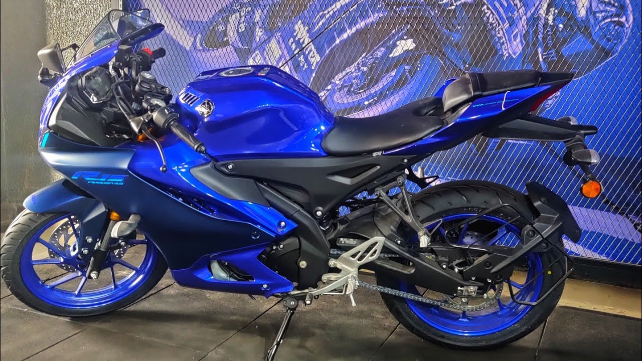 YAMAHA R15 V4 BS7 2023 New Model Detailed Review With New Price New ...