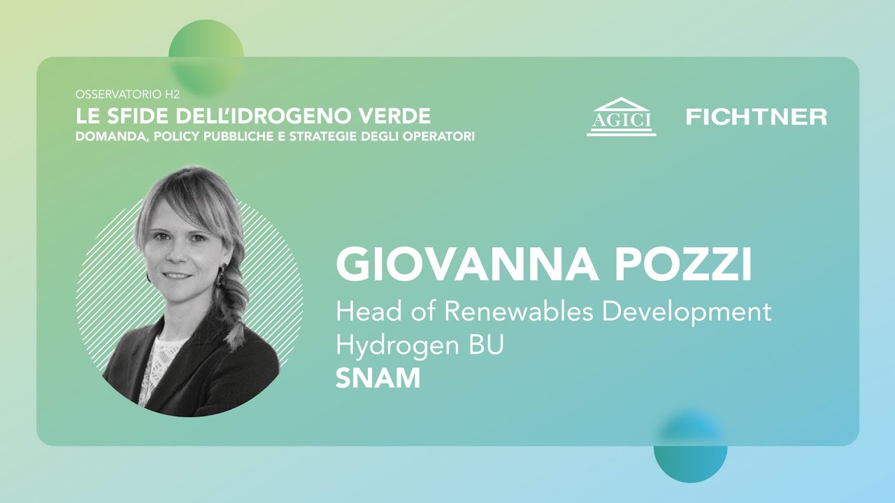 Giovanna Pozzi, Snam: portiamo avanti la transizione energetica ...