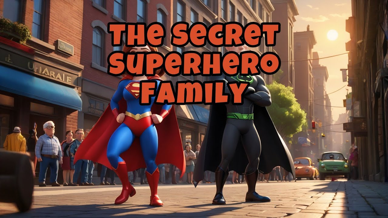 The Secret Superhero Family - YouTube