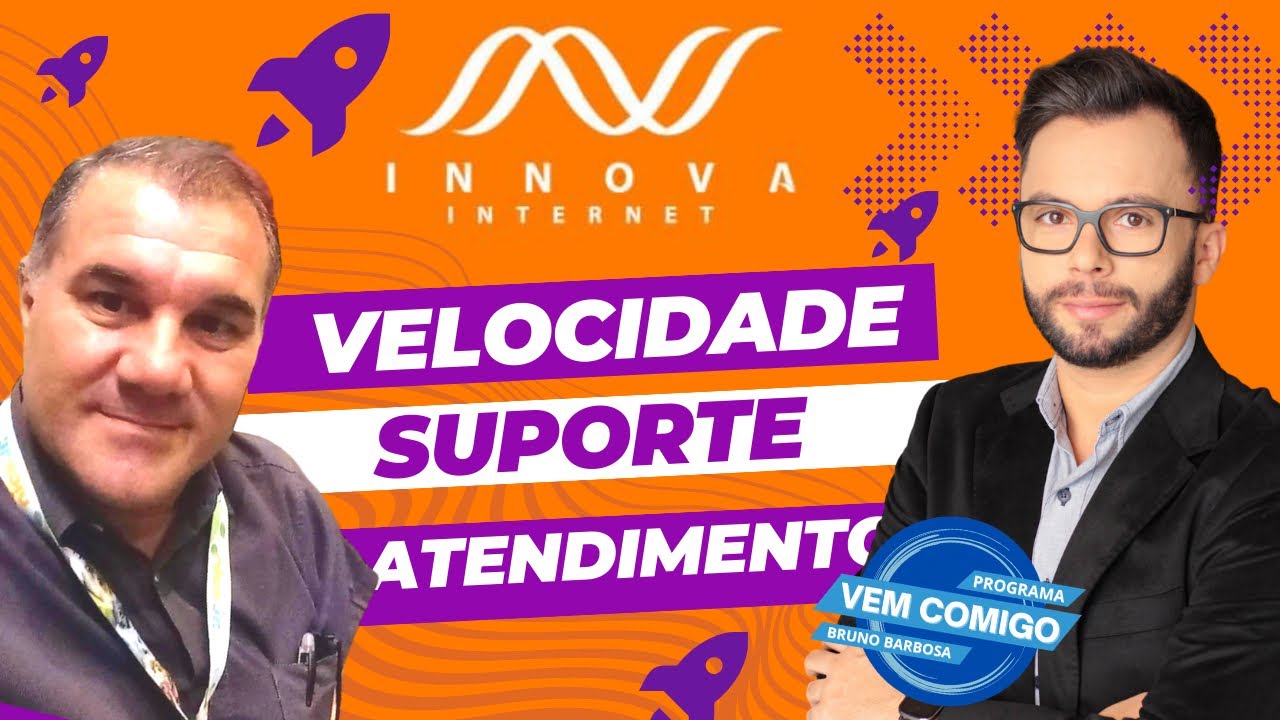 PROGRAMA VEM COMIGO recebe a INNOVA INTERNET, líder e referencia em ...