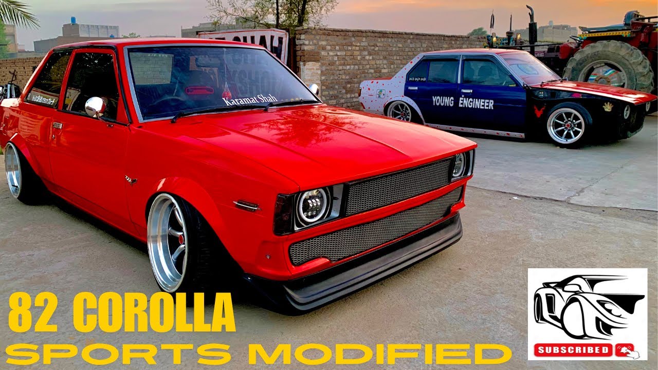 82 corolla || corolla modified || corolla || karamat autos Mardan || 82 ...