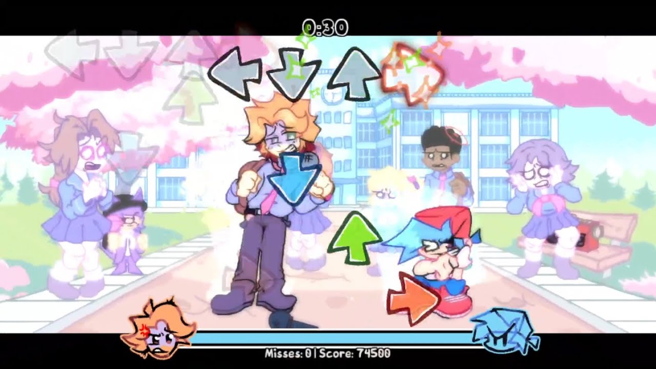 FNF - Funkin' Playback - DEMO - Senpai remix (FC) - YouTube