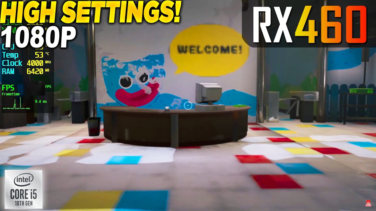 Poppy Play Time RX 460 - 1080p High, - YouTube