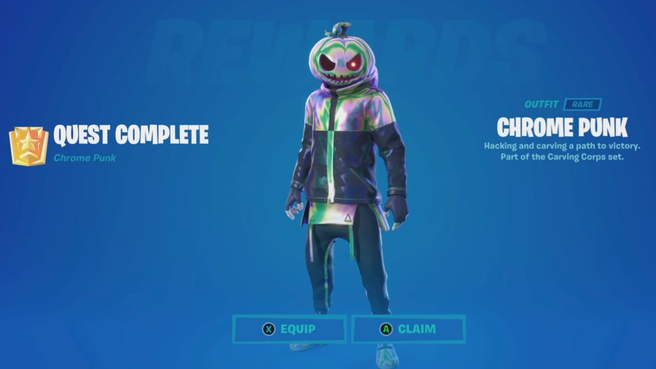 How to Unlock Chrome Punk Skin in Fortnite Battle Royale Fast - YouTube